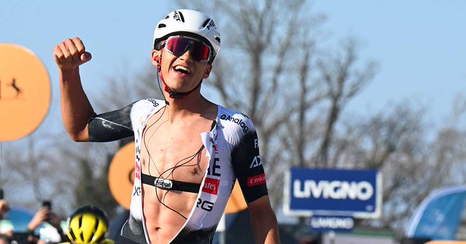 Isaac del Toro logra la victoria en el Circuito de Getxo